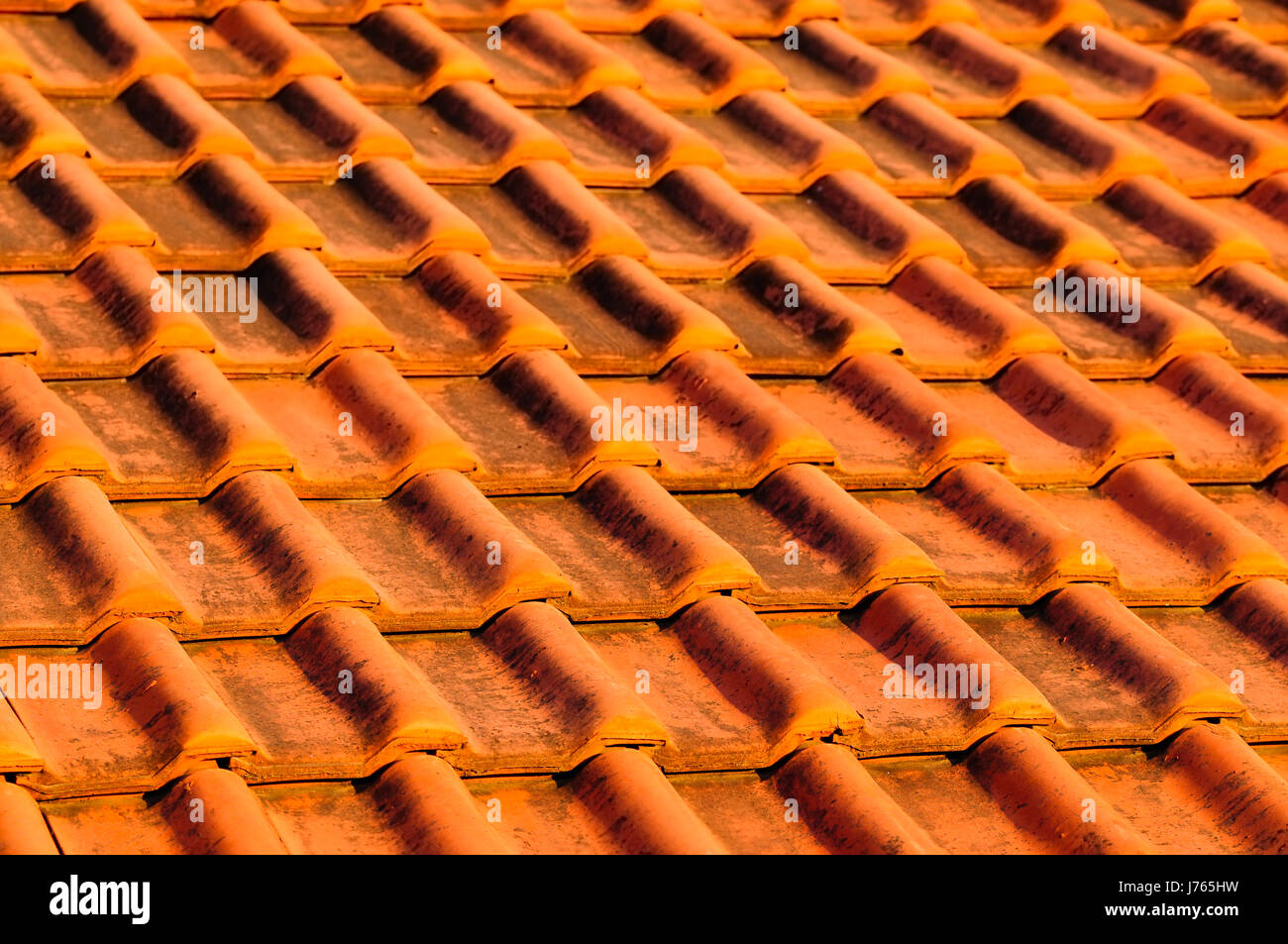 Interlocking Tiles Red