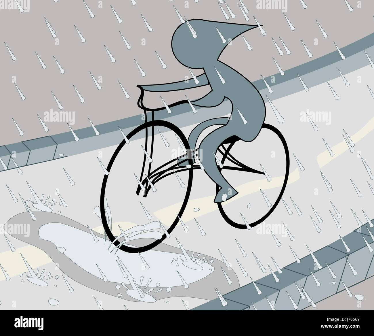Cycling bicycle sketch hi-res stock photography and images - Alamy