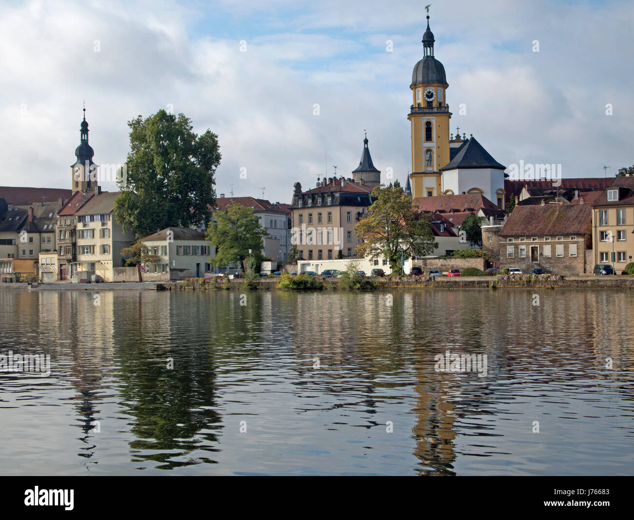 cityscape of kitzingen,bavaria,germany Stock Photo - Alamy