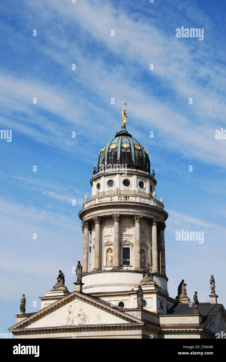 cathedral dome berlin blue tower detail church window porthole dormer ...