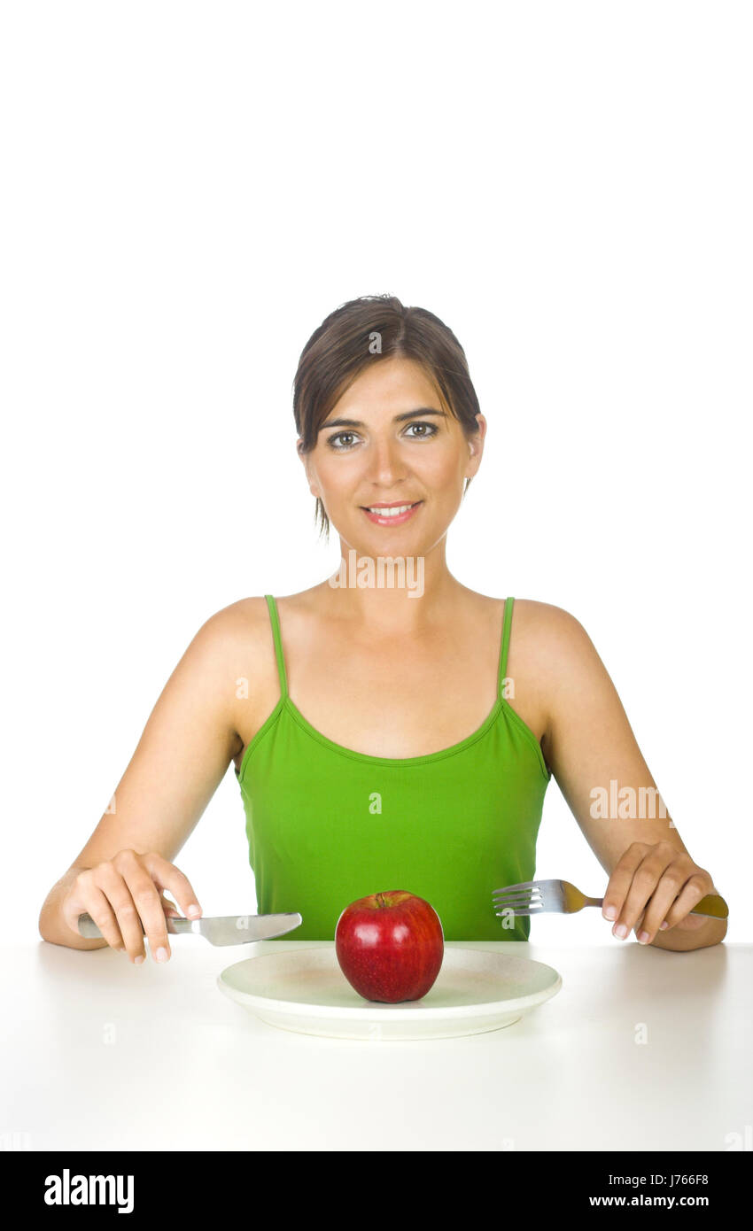 woman food aliment health fruit hungry nutrition apple humans human ...