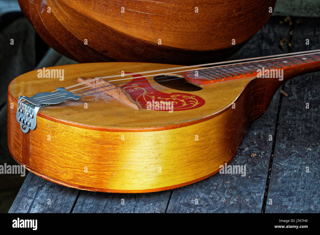 Collection of old musical instruments hi-res stock photography and ...