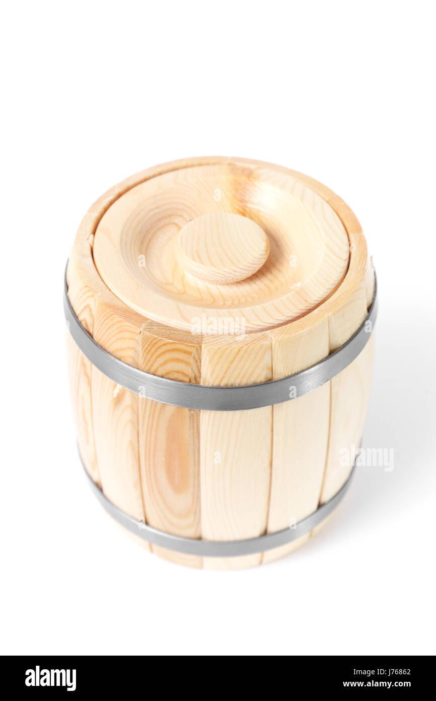 isolated closed container barrel reservoir storage wooden containers ...