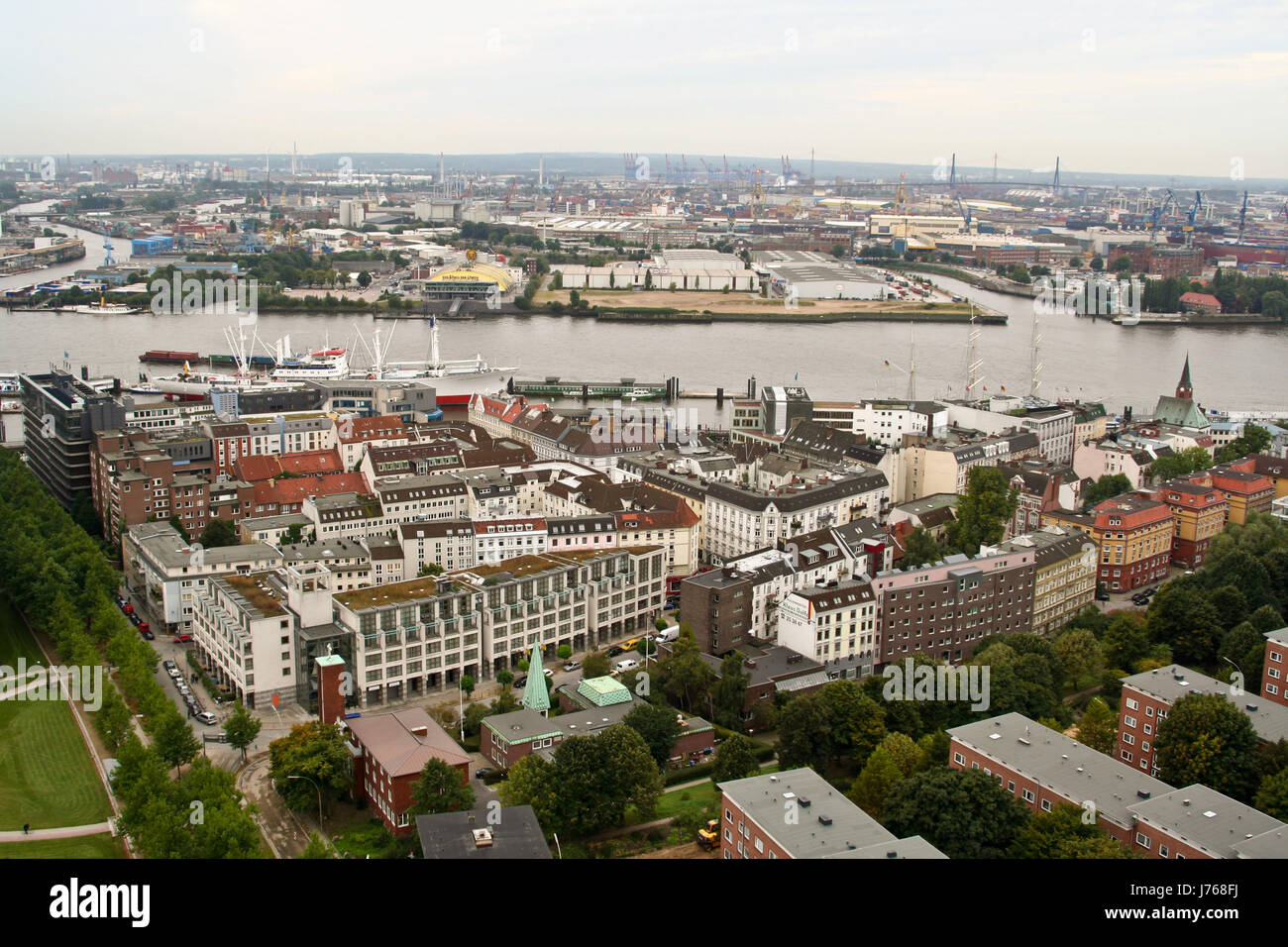 europe harbor germany german federal republic hamburg harbours elbe ...