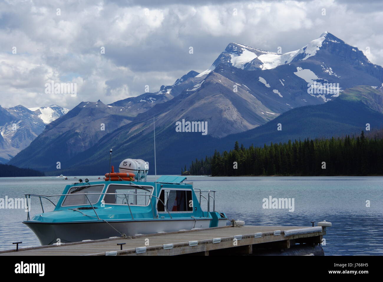 canada mountain lake salt water sea ocean water blue cloud harbor a ...