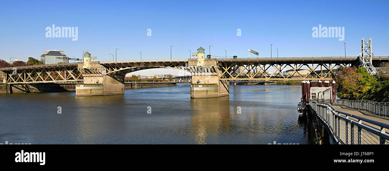 traffic transportation bridge drawbridge structure cars automobiles ...