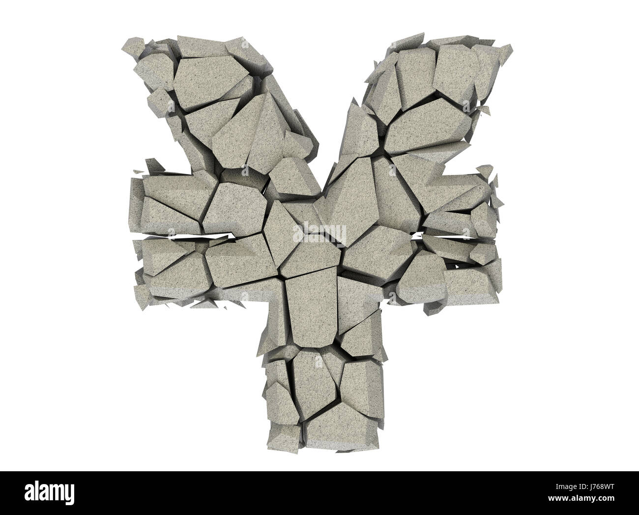 model design project concept plan draft stone currency broken finance ...