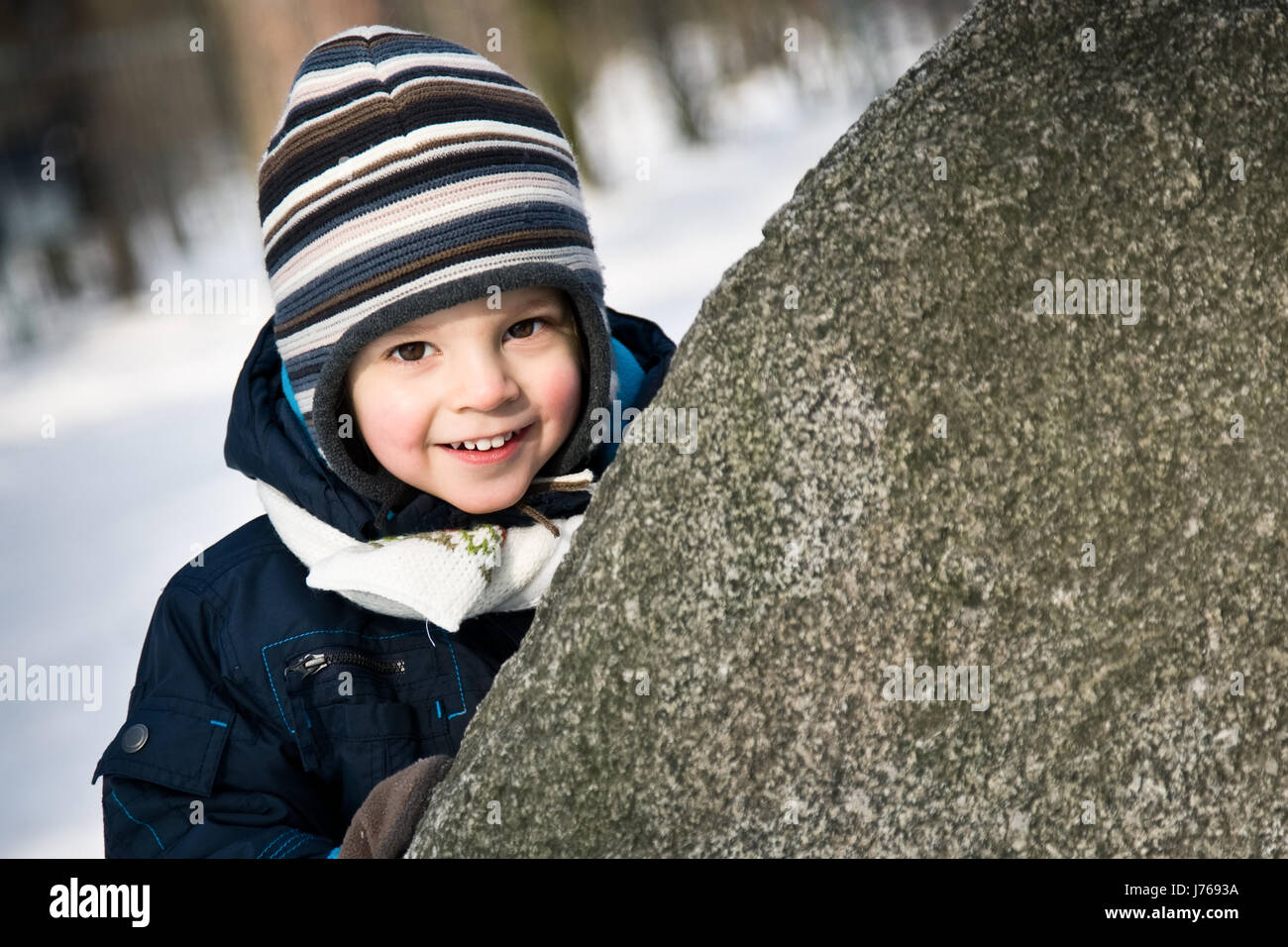 winter look glancing see view looking peeking looking at baby out kid ...