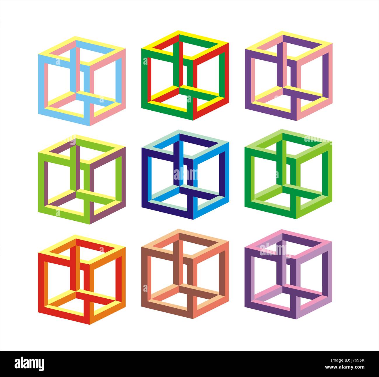 illusion optical close object art model design project concept plan ...