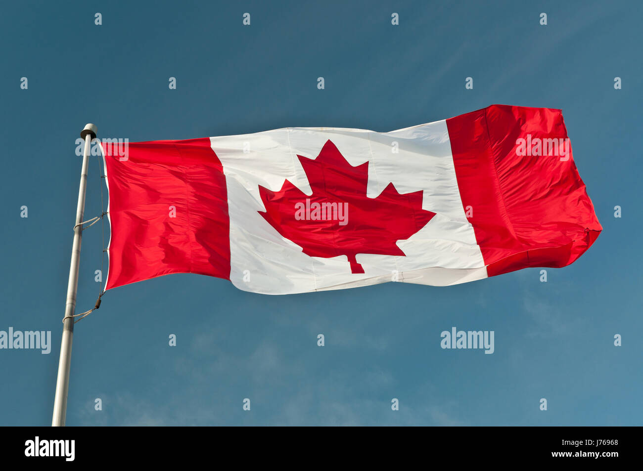 canada flag nation canadian blue horizontal canada flag day during the ...