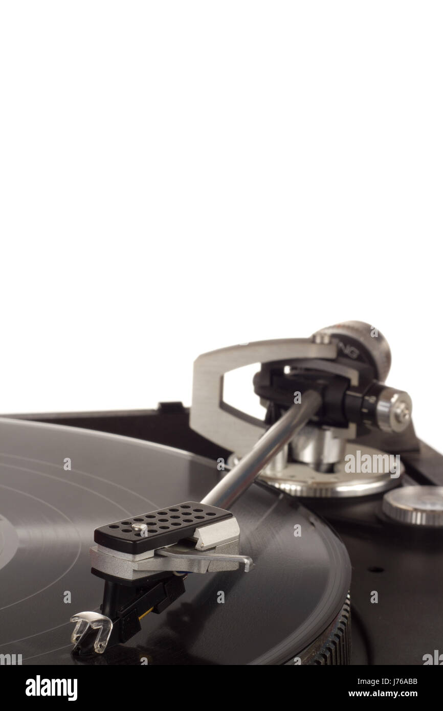 record record player tone arm retro pick-up music isolated engineering ...