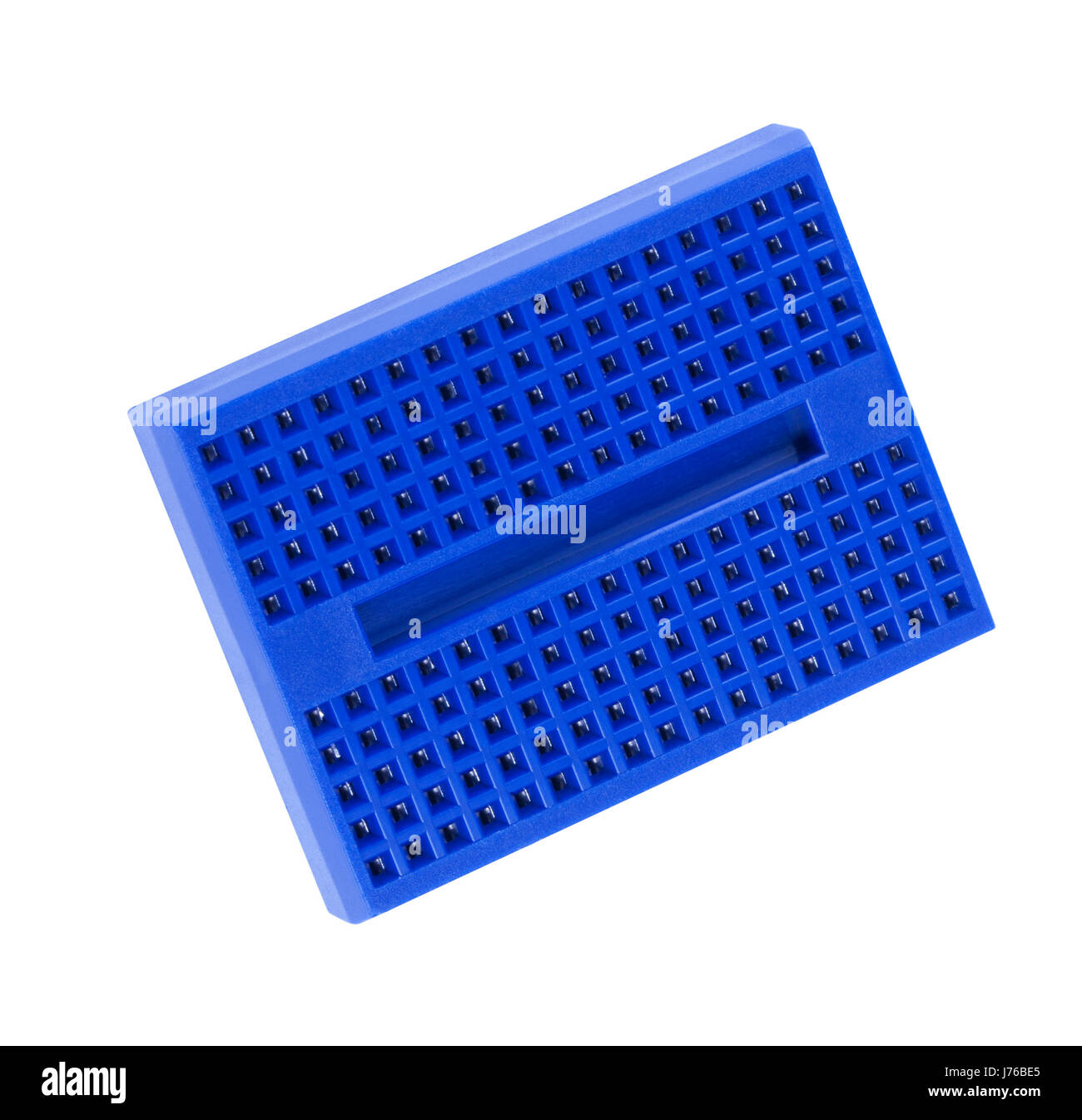Mini Solderless Prototype Breadboard isolated Stock Photo - Alamy