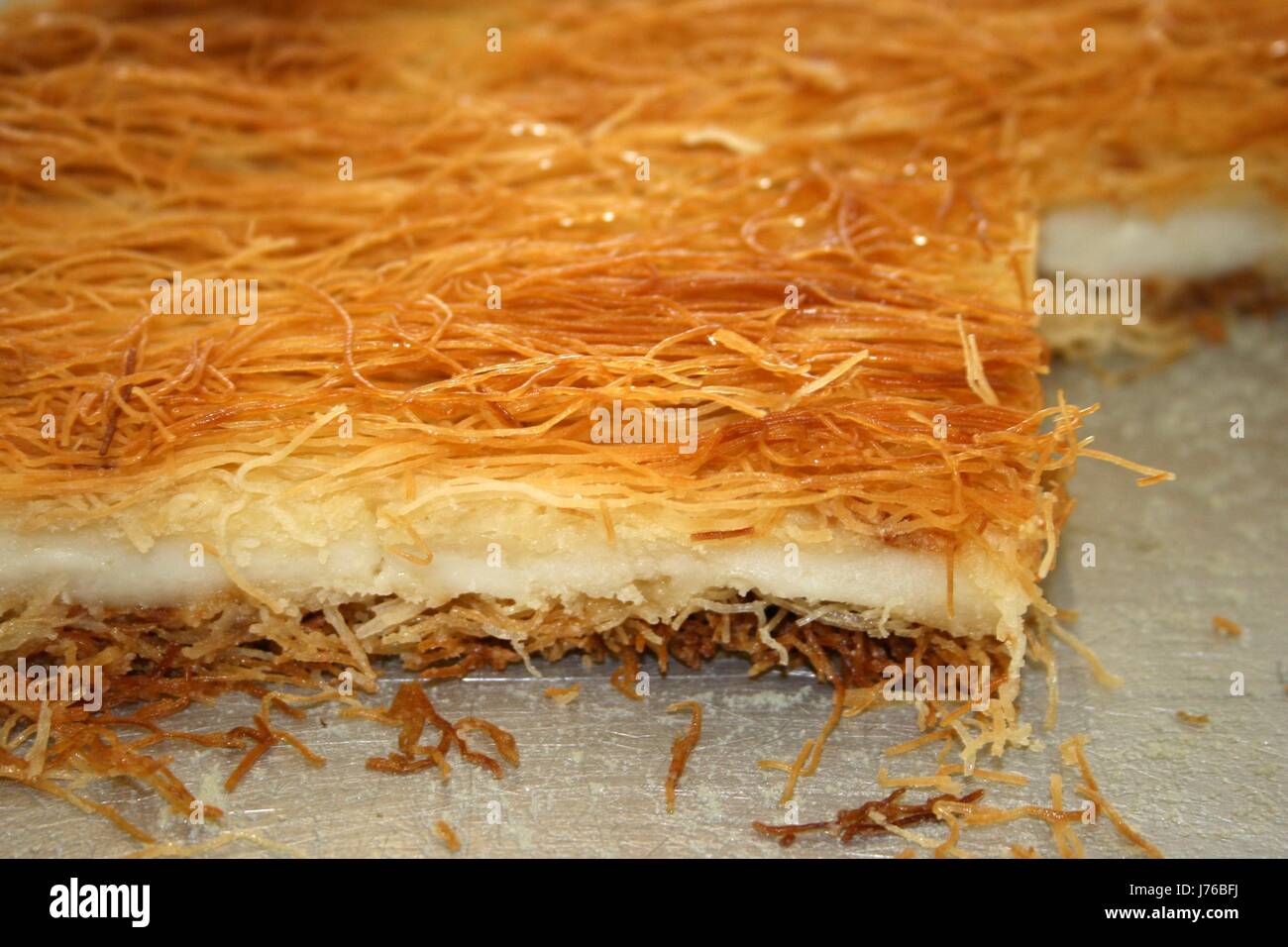 pastry turkish arabian oriental dessert sweetly sugar thread cake pie ...