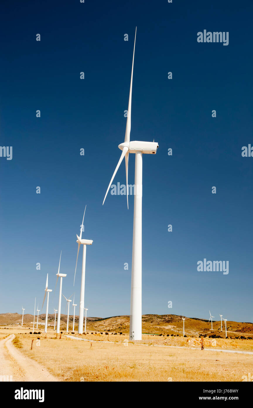 energy power electricity electric power windmill ecology wind blue ...
