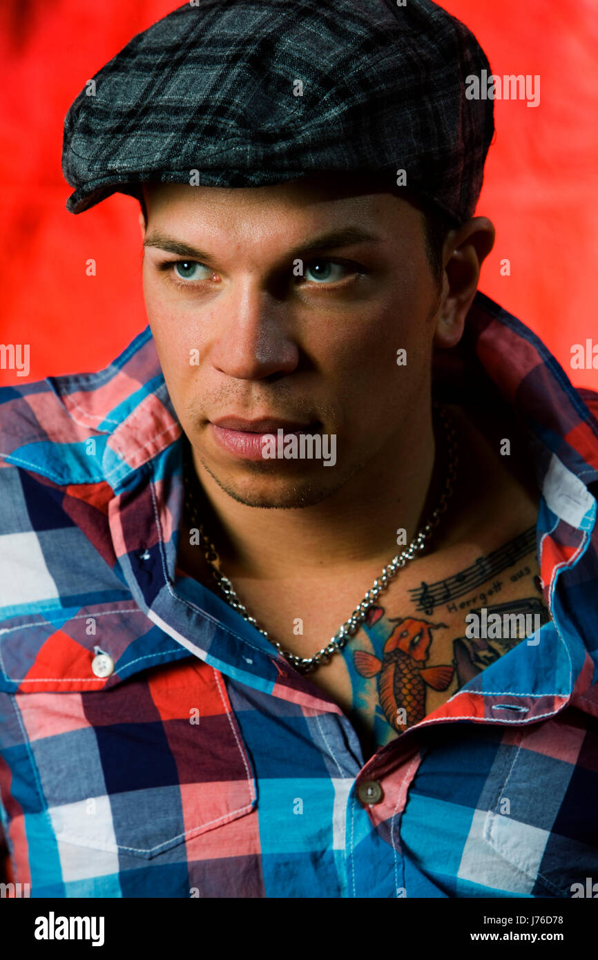 fashion portrait training photo model model tattoo man bodybuilder ...