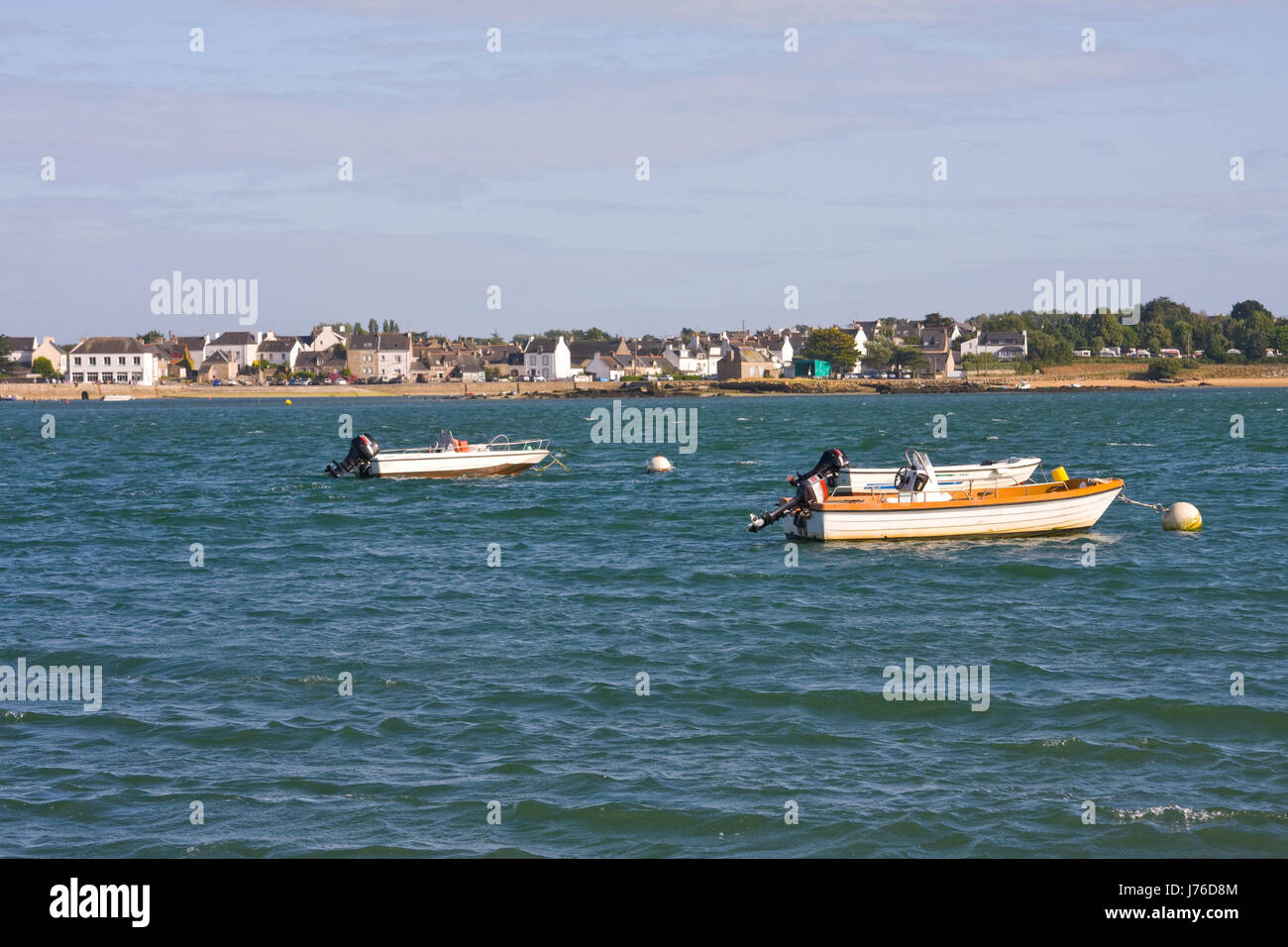 france coast fisherman brittany bank water rowing boat sailing boat ...