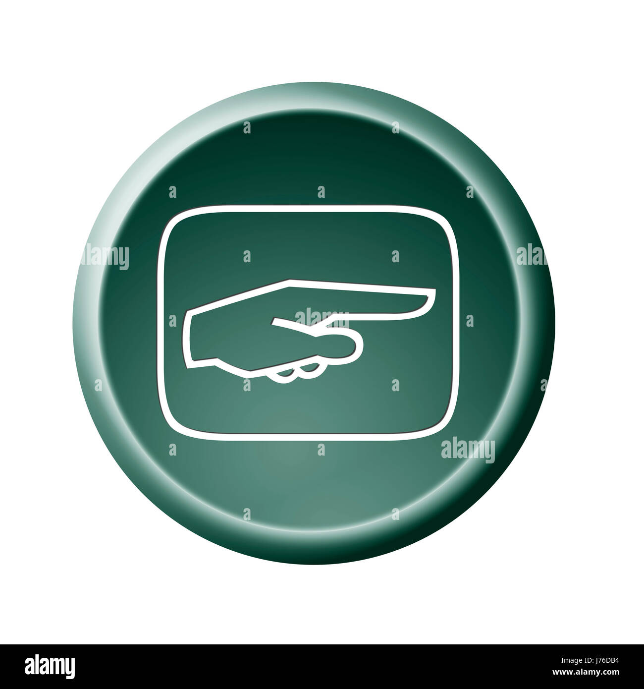 indicate show hand finger direction right pointer further graphic ...