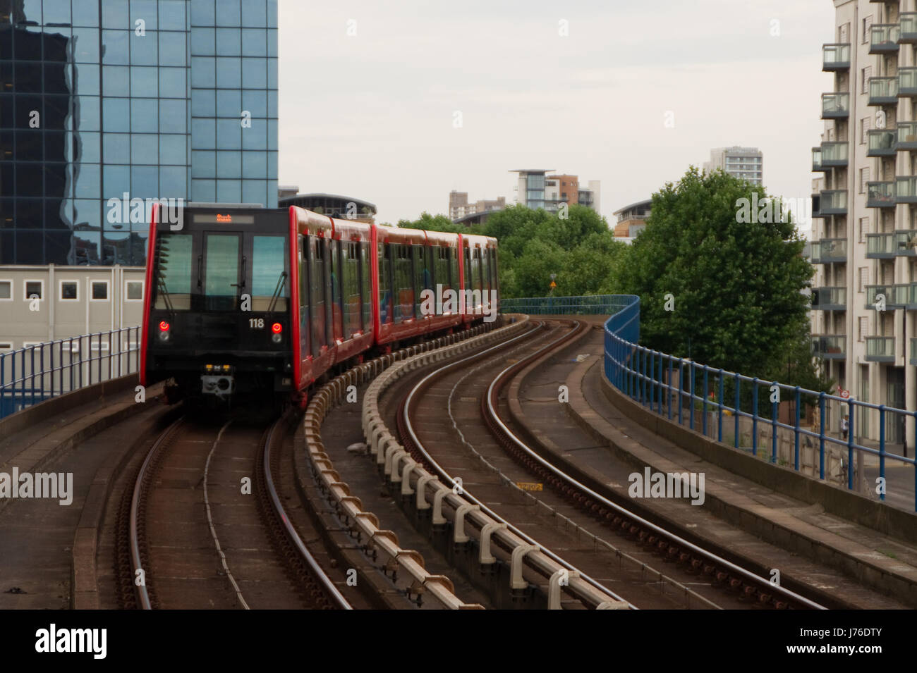 elevated railway s-bahn underground maglev Stock Photo - Alamy