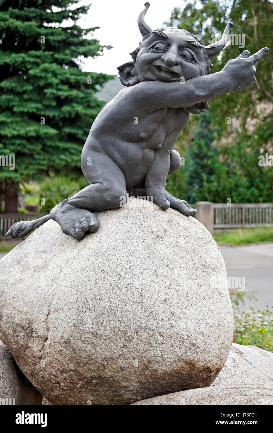 sculpture demons gothic devils tree trees sculpture germany german ...