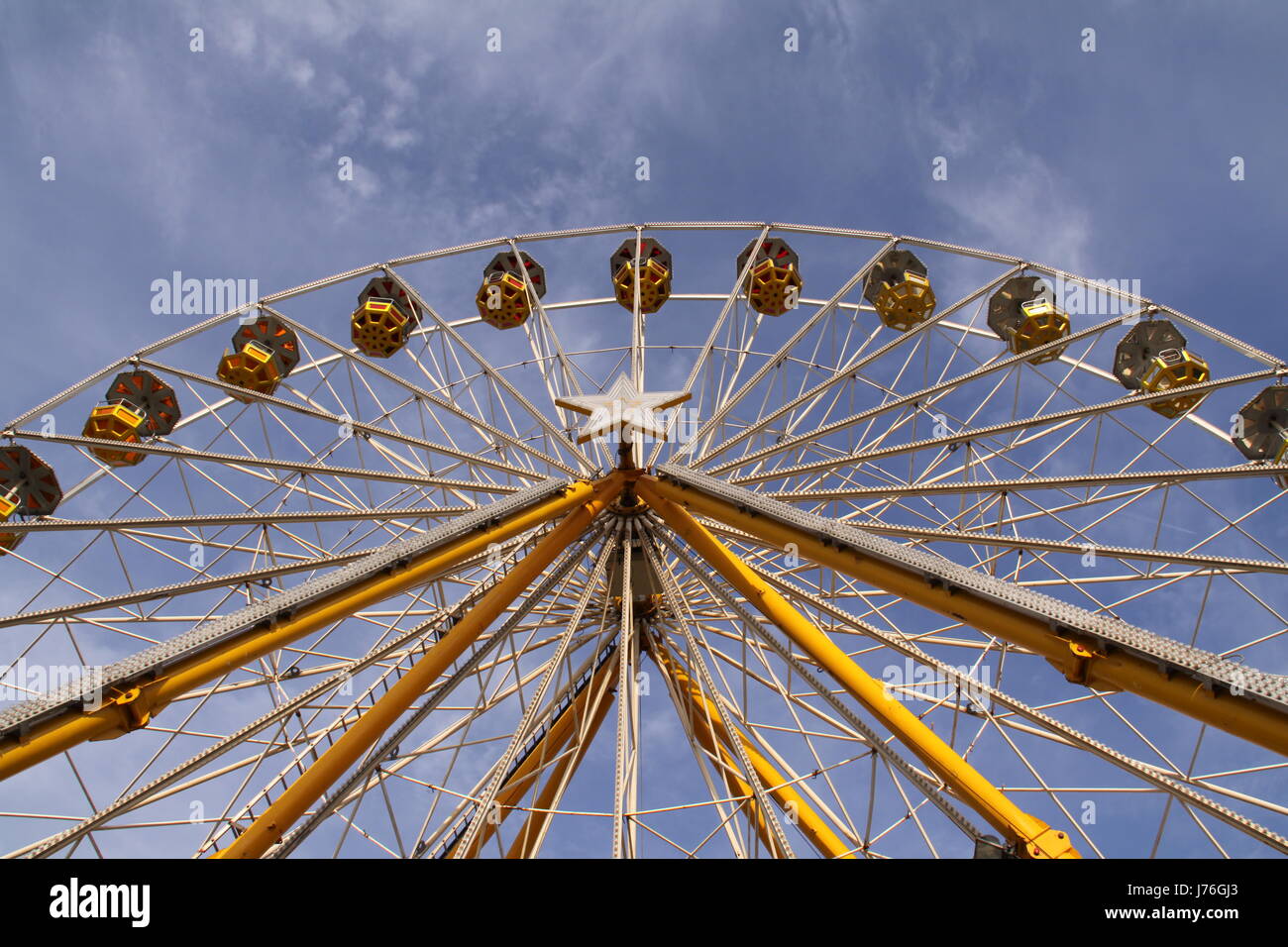 ferris wheel at a festival Stock Photo - Alamy