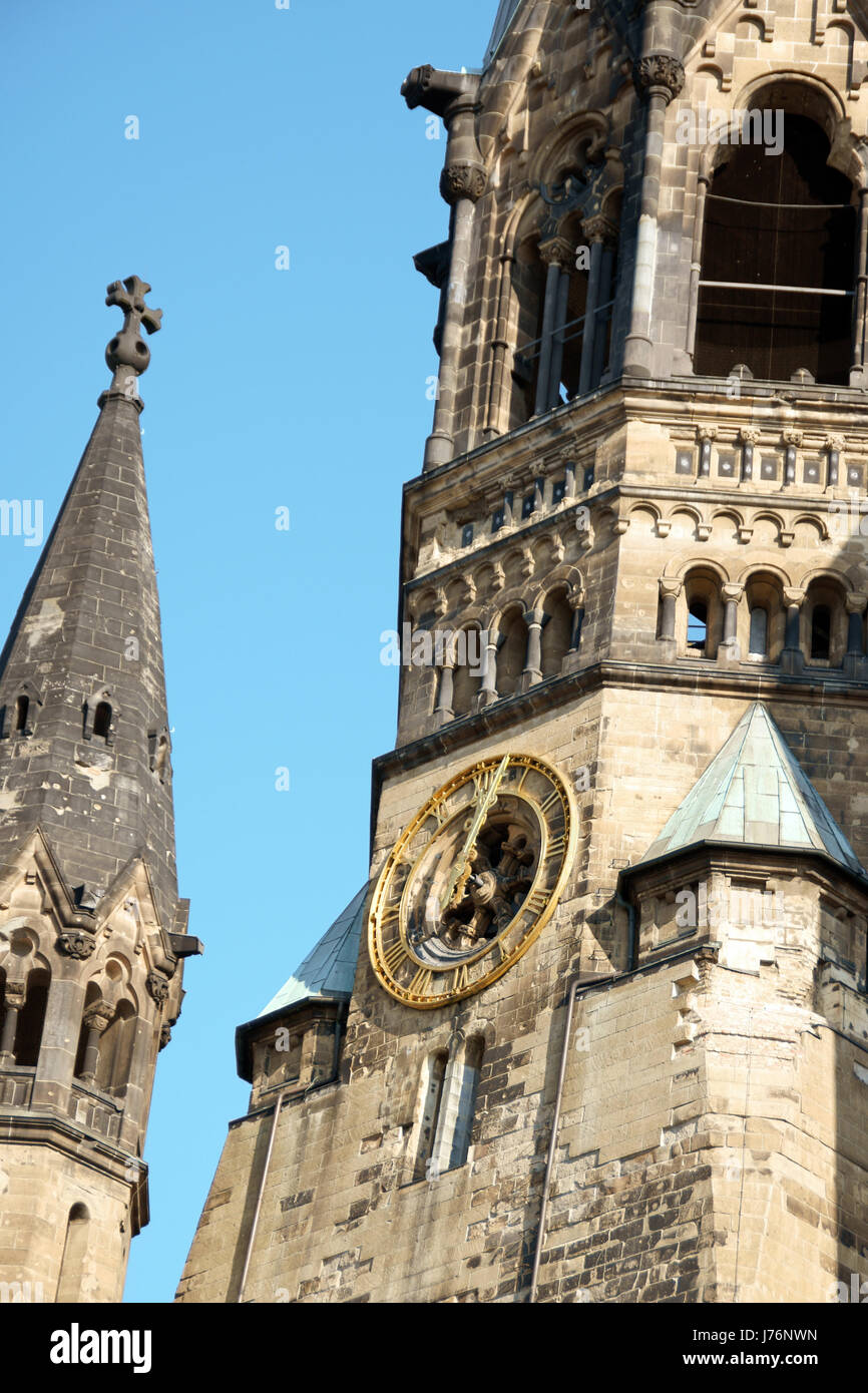 tower church memorial berlin germany german federal republic bell roll ...
