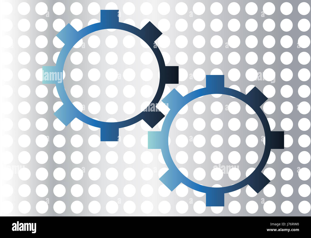 industry illustration gear technology backdrop background blue motion ...