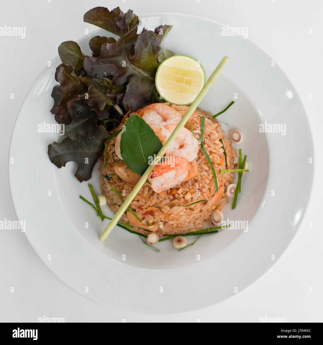 Fried rice with chili and prawns (Khao Pad Tom Yum Kung) / Thai Spicy ...