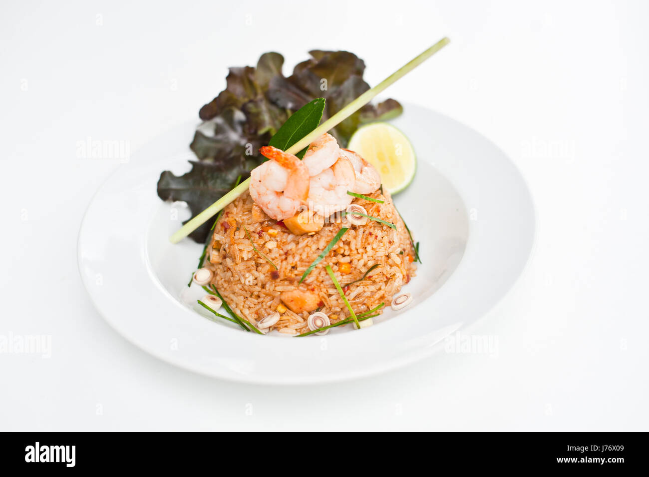 Fried rice with chili and prawns (Khao Pad Tom Yum Kung) / Thai Spicy ...