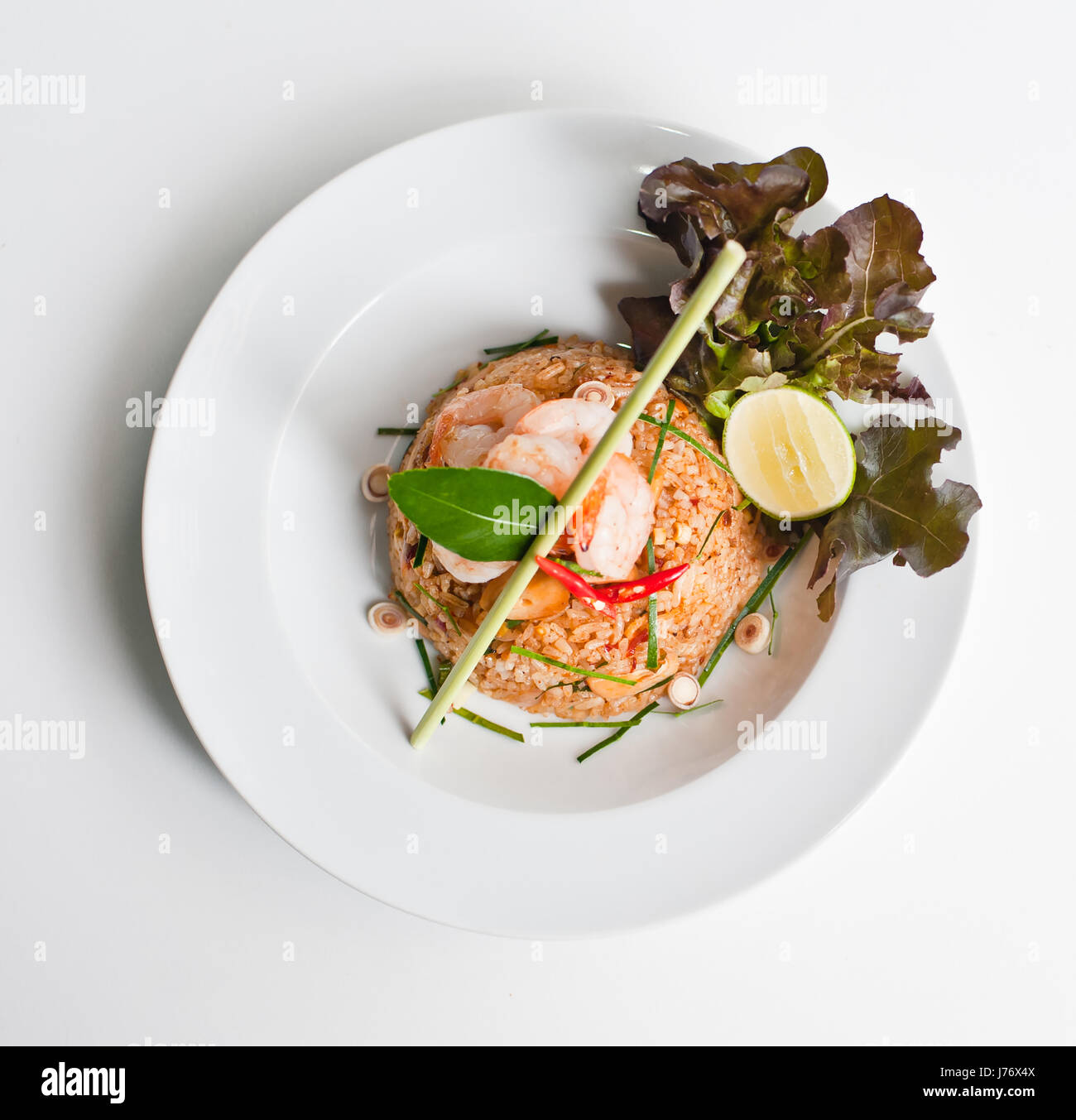 Fried rice with chili and prawns (Khao Pad Tom Yum Kung) / Thai Spicy ...