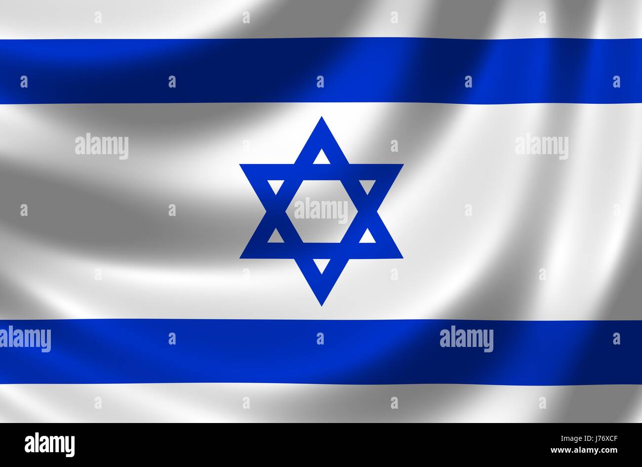 flag israel national national colors illustration flag blow israel ...