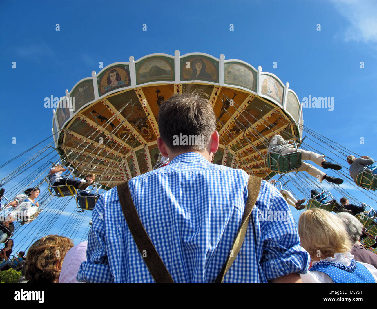 fair folk festival munich ferris wheel Octoberfest parish fair fair ...