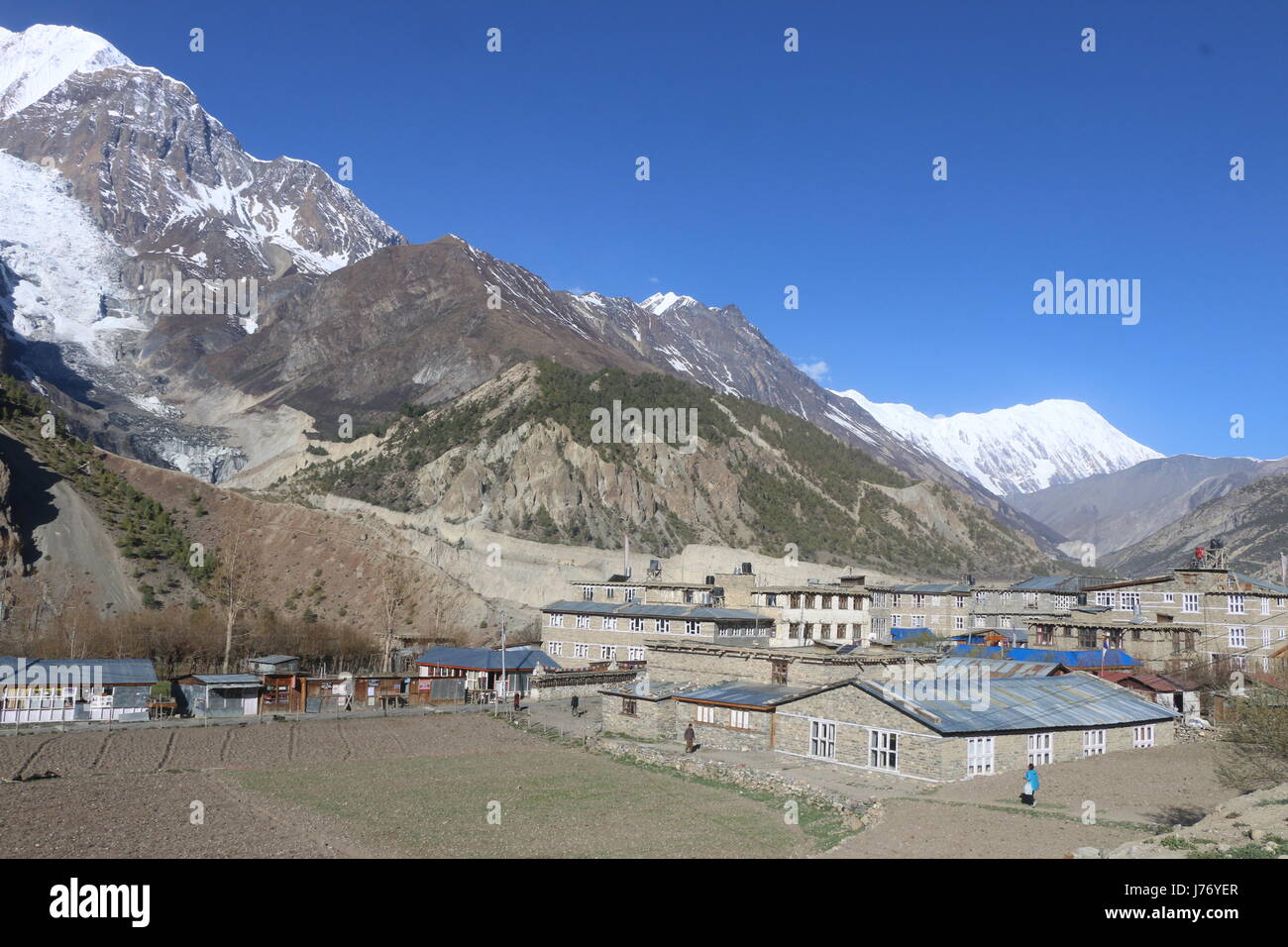 Manang Trakking High Resolution Stock Photography and Images - Alamy