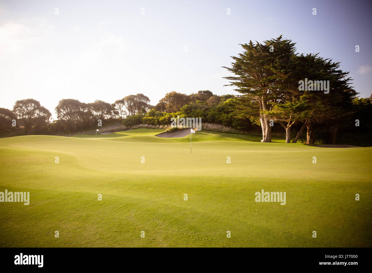 Mornington Peninsula Golf Course Stock Photo - Alamy