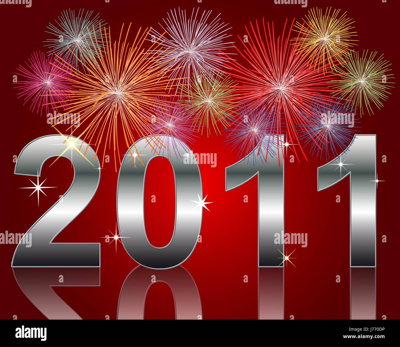 silvester new year rocket firework fireworks play of colours date time ...