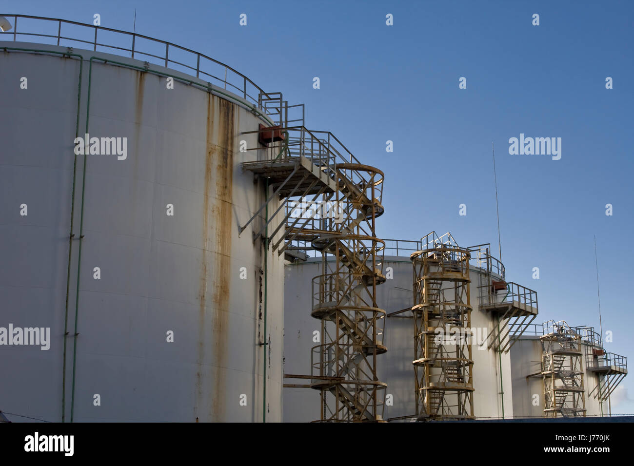 Storage tank ladders hi-res stock photography and images - Alamy