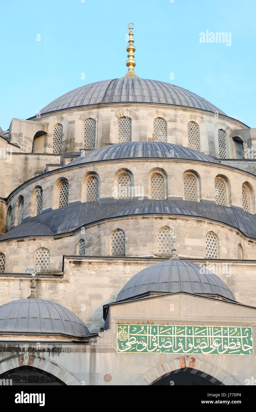 mosque istanbul landmark blue travel historical religion religious ...