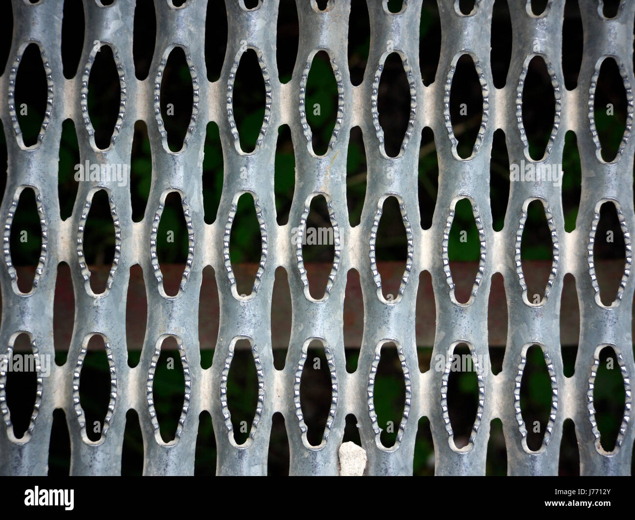 stairs detail metal rust piece section segment part area grating grate ...