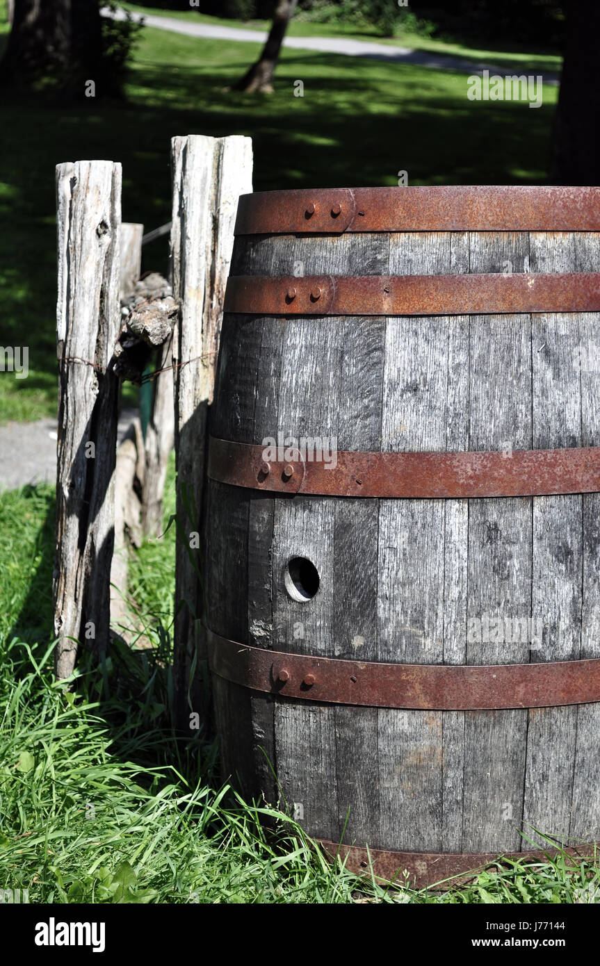 wood metal rust container barrel abandoned rural containers peasant ...