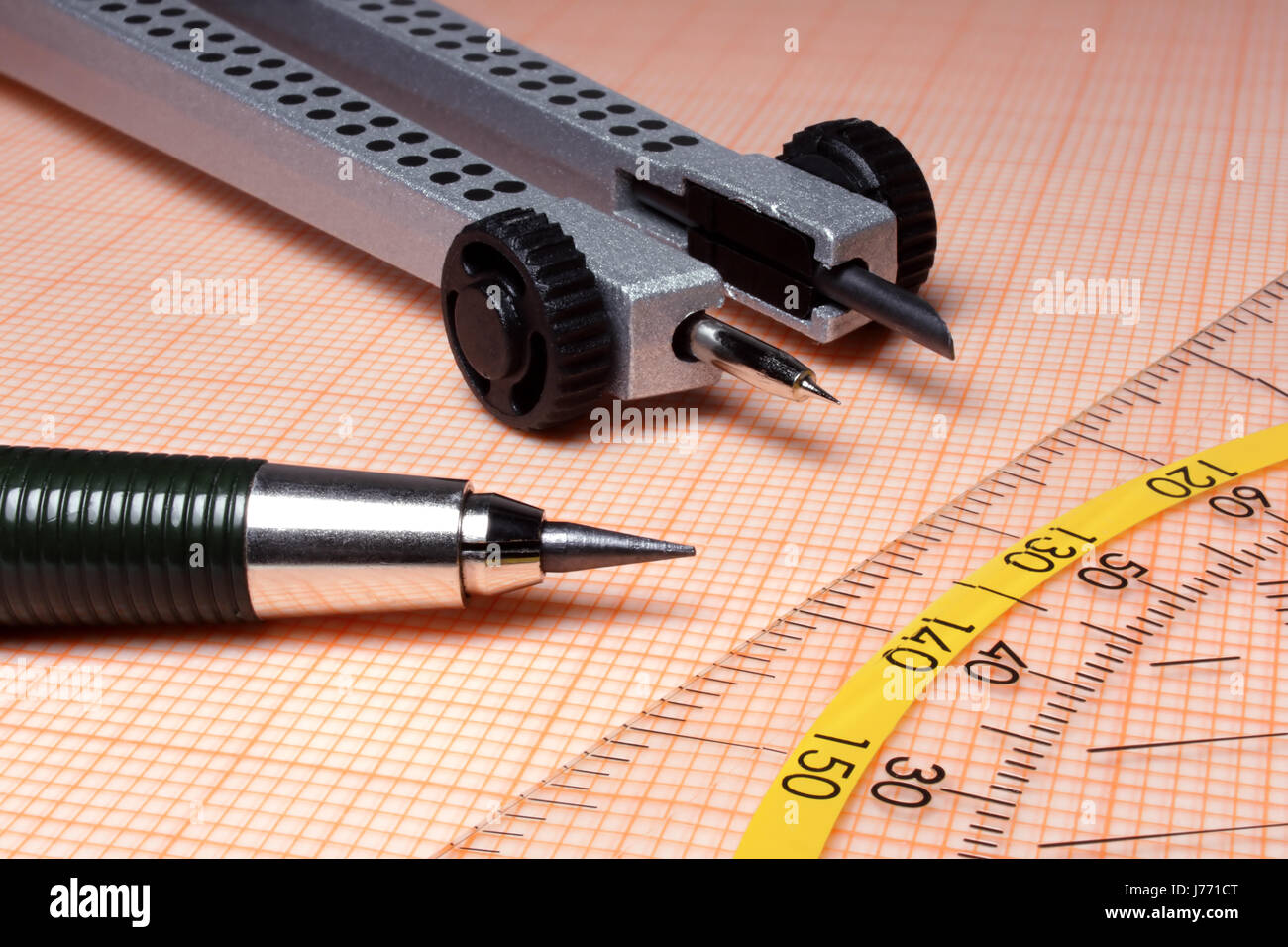 plan model design project concept draft planning circle graph paper ...