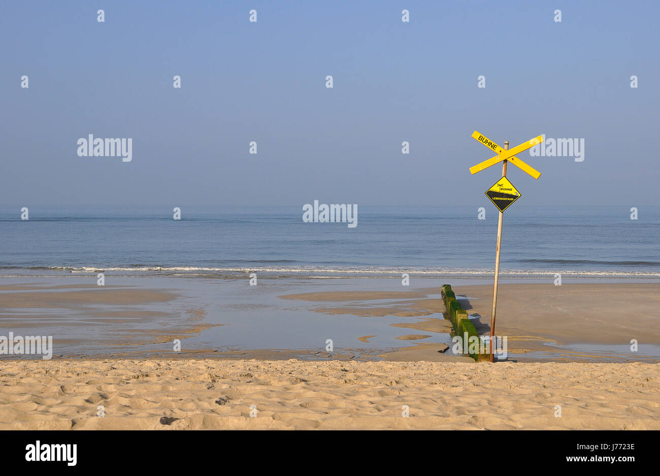 sign signal danger stage low tide warning illegal prohibited sign ...