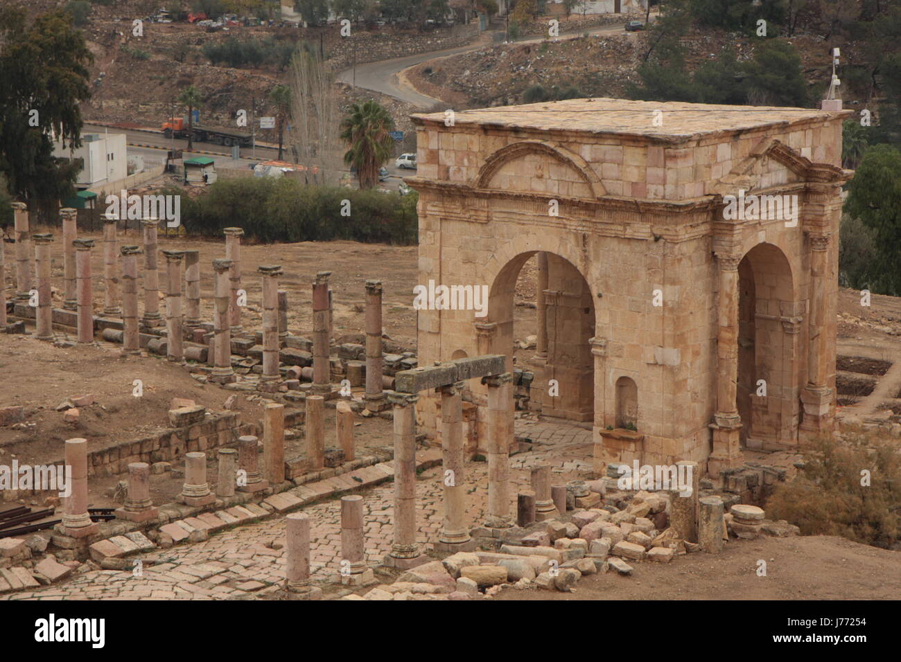 jordan roman city town Rome roma jordan ruins arabia roman east jerash ...