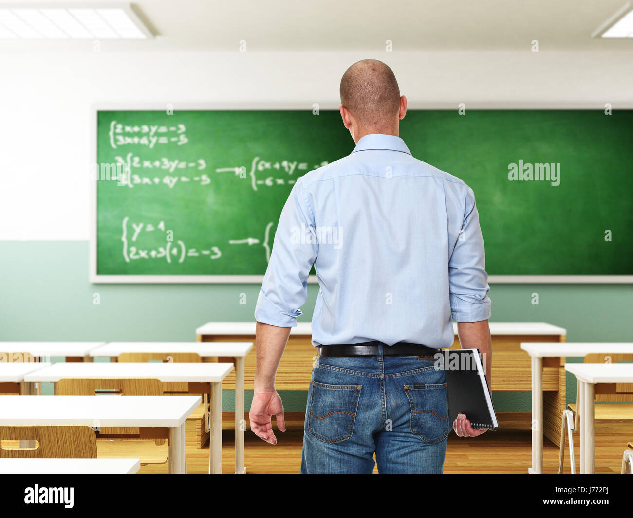 teacher board blackboard class classroom school educational institution ...