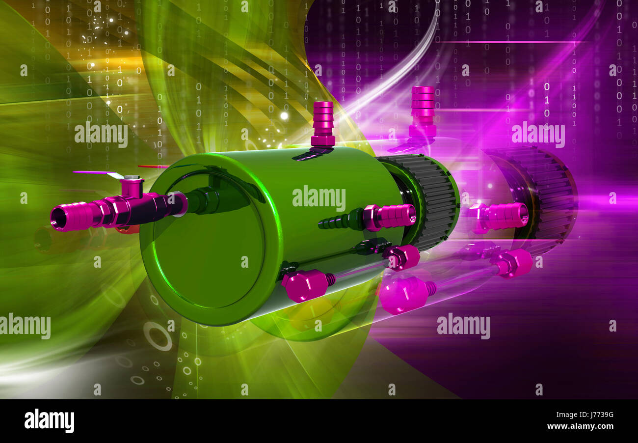 object graphics colour electronics industry industrial green three ...