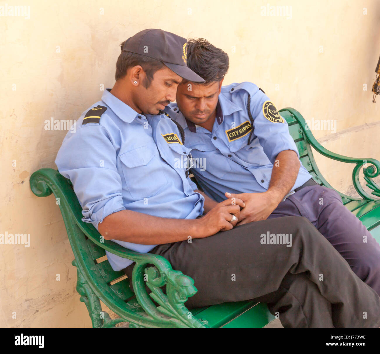 Female security guards hi-res stock photography and images - Alamy