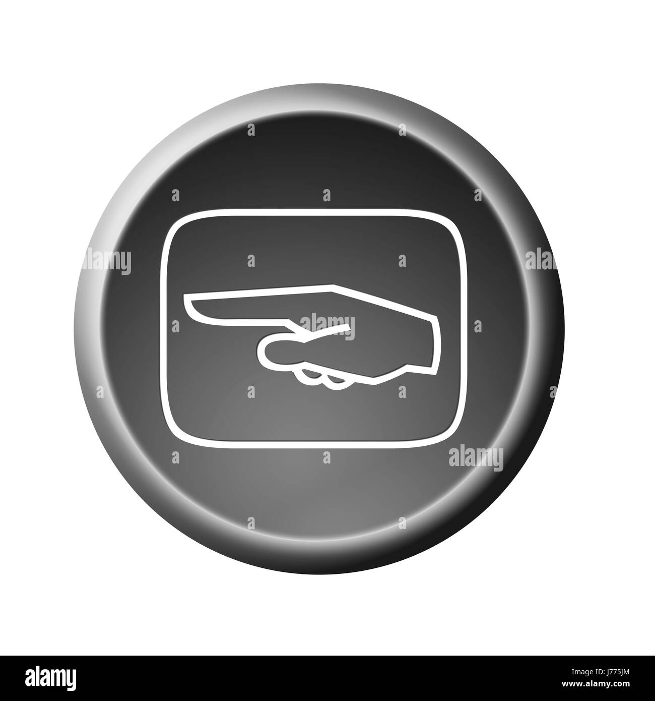 indicate show hand finger direction back pointer left graphic ...