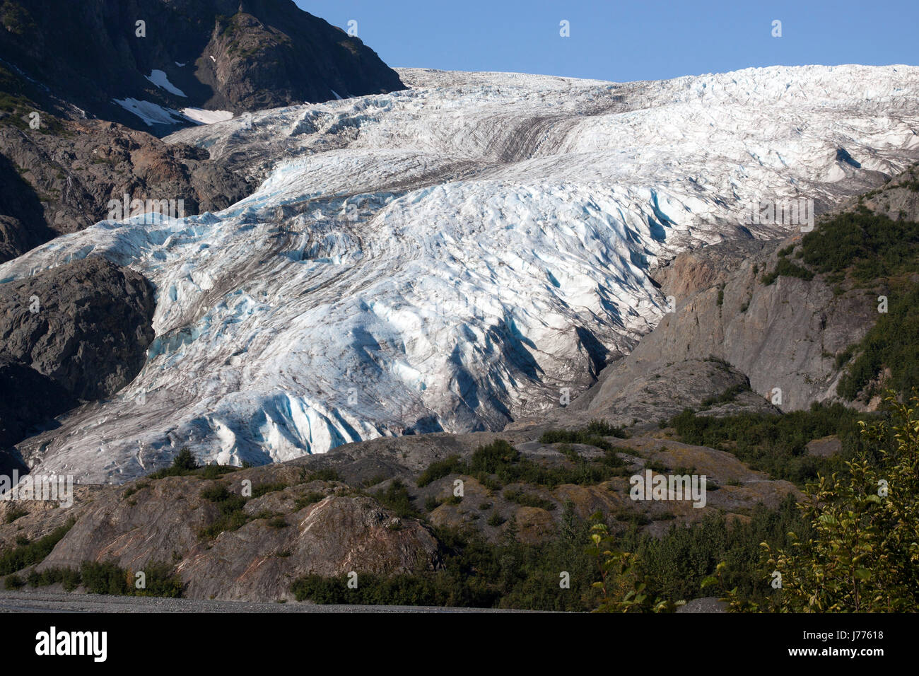 exit glacier 2 Stock Photo - Alamy