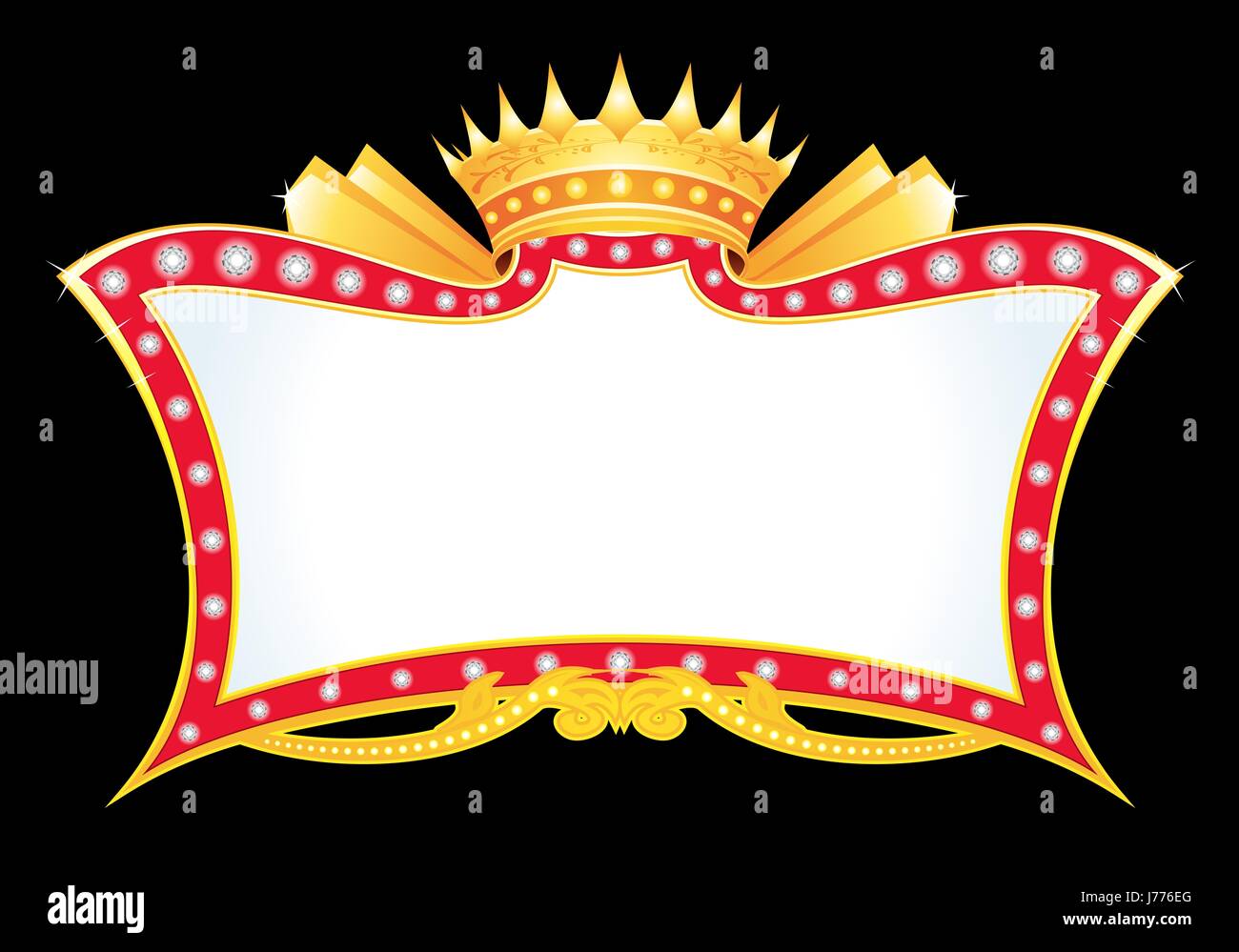 antique vintage neon announcement frame vegas backdrop background royal ...