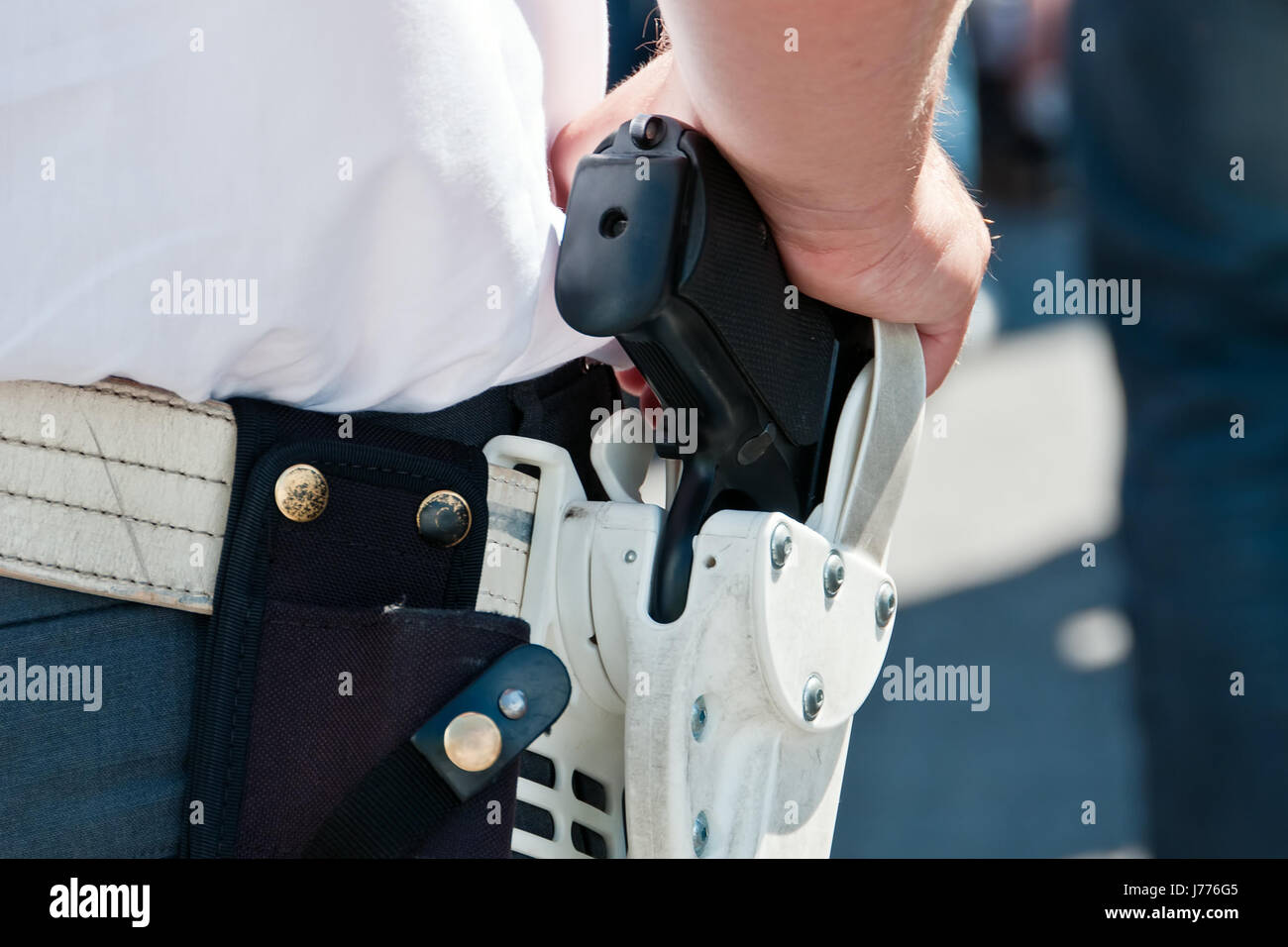 Arm police hi-res stock photography and images - Alamy