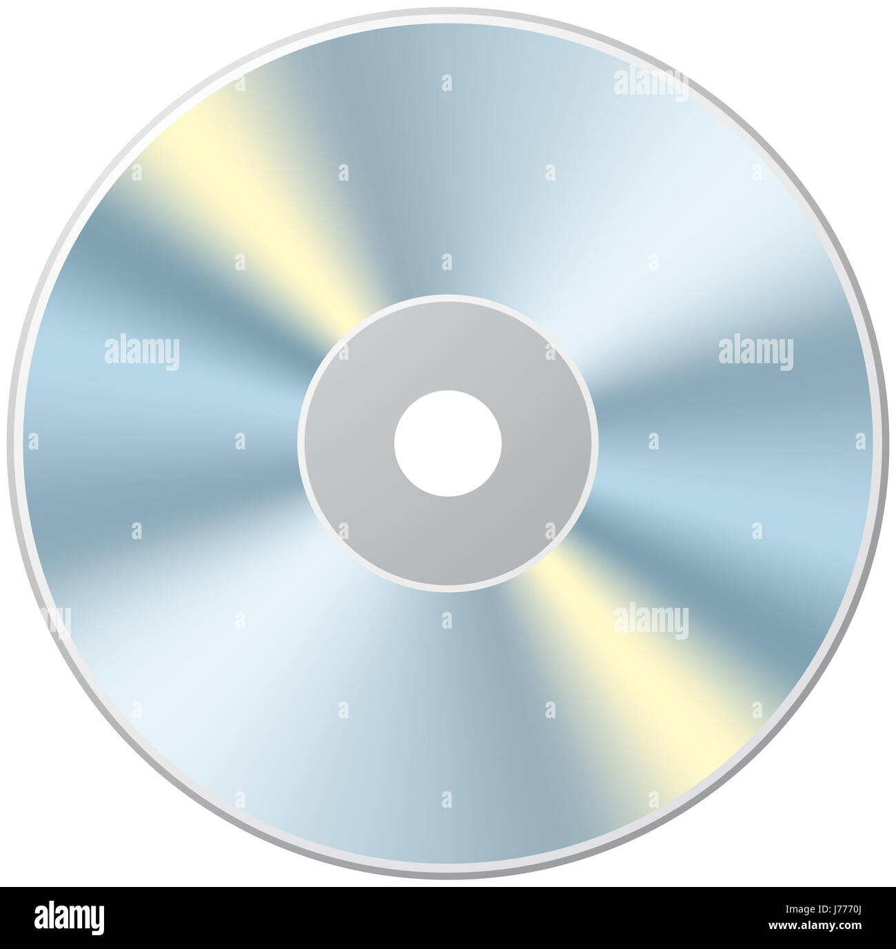 illustration digital CD storage blue music isolated disc digital data ...