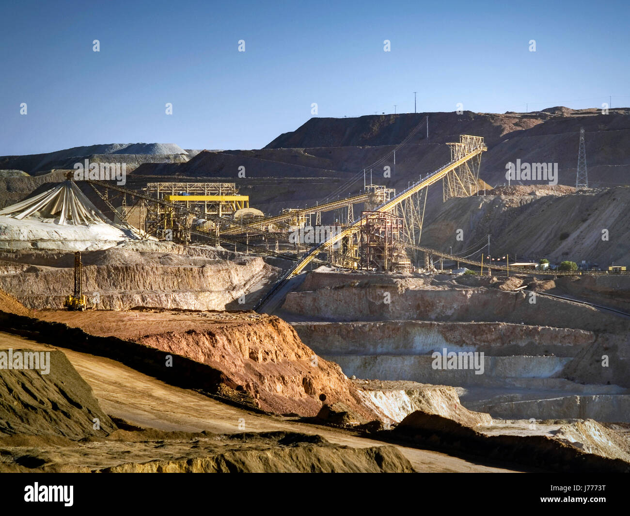 desert wasteland copper exploitation mineral mine desert wasteland ...